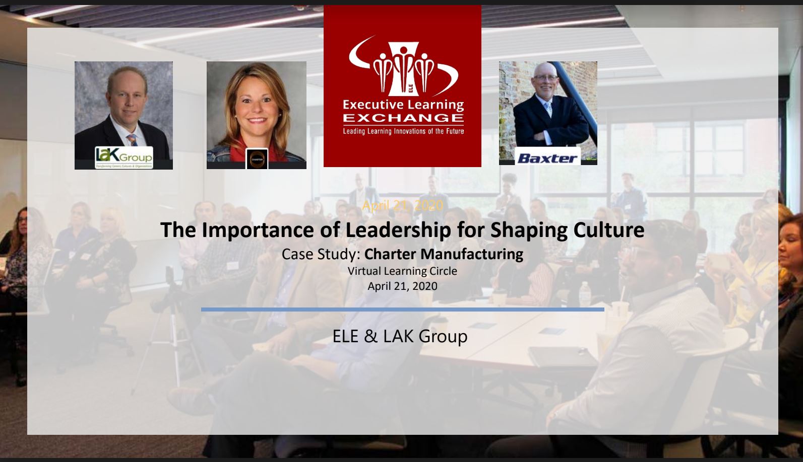 Insight: Culture Learning Circle: The Importance of Leadership for ...